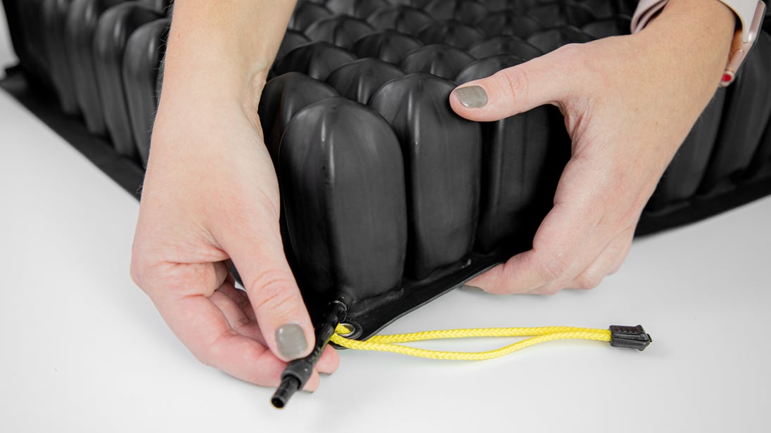 ROHO® Inflation: Set up and check in five easy steps!