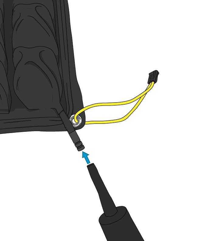 ROHO® Inflation: Atmospheric pressure
