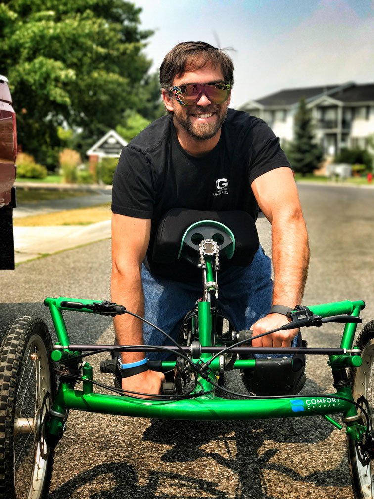 Upgrading Adaptive Athlete David Poole's Handcycle & Bucket Bike
