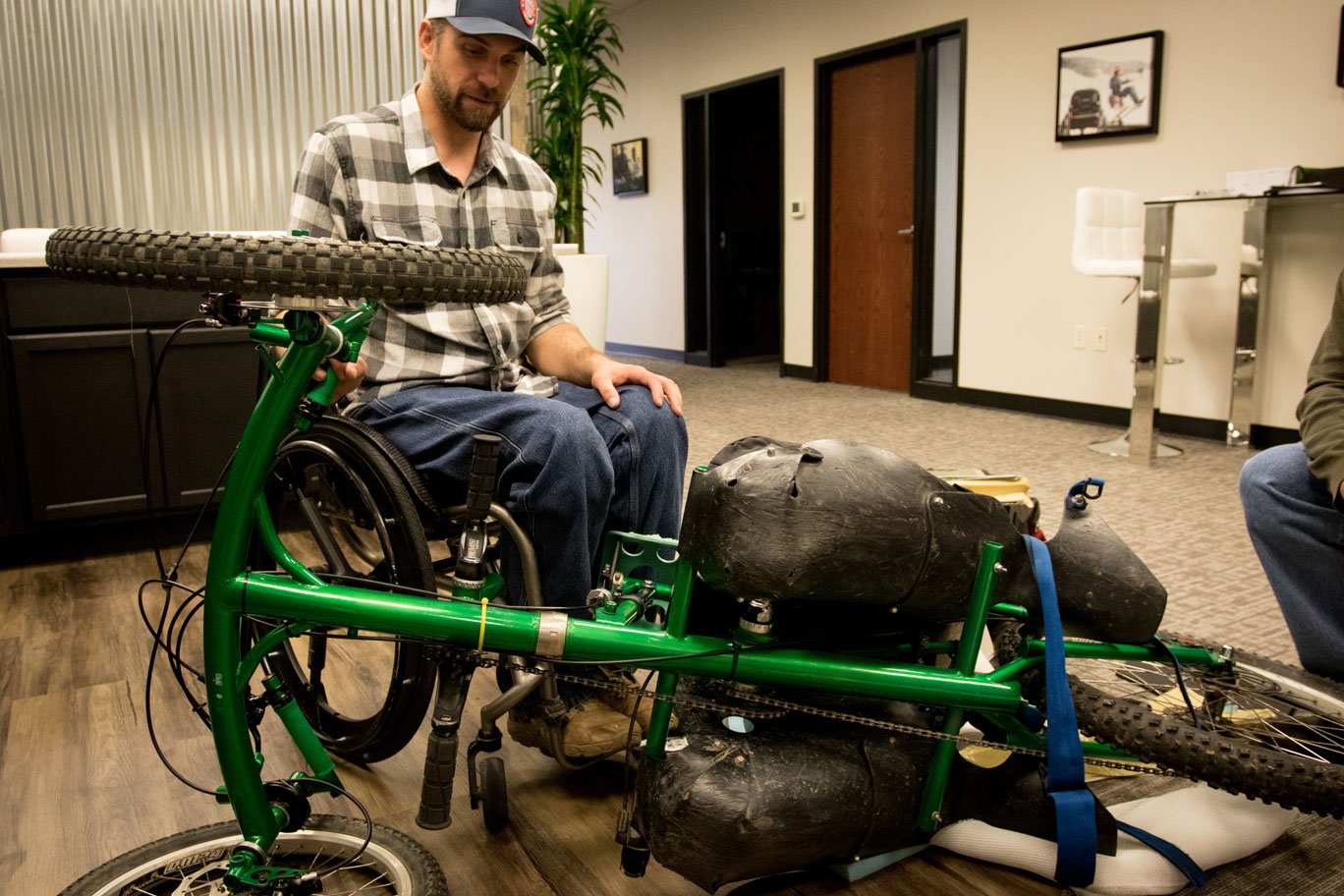 Upgrading Adaptive Athlete David Poole's Handcycle & Bucket Bike