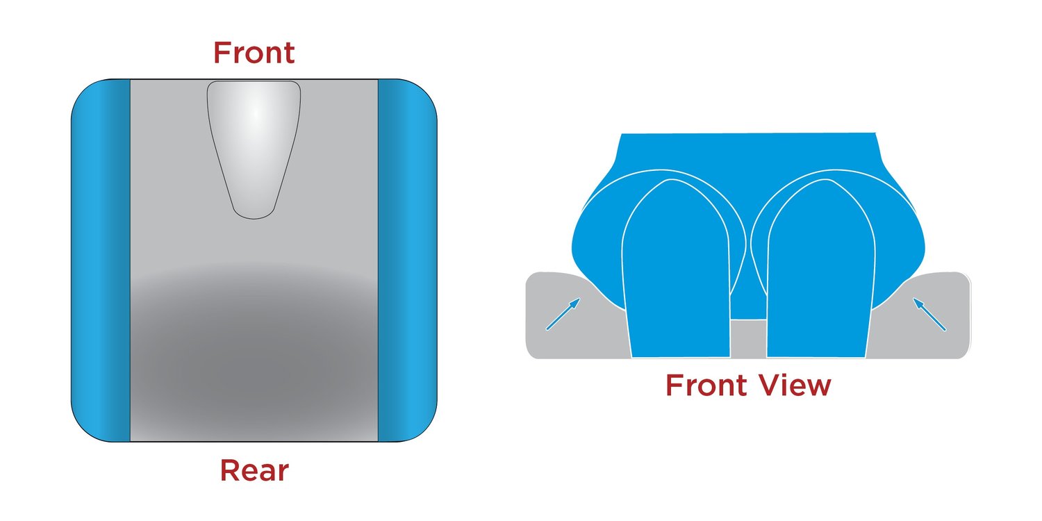 Contoured Cushion Components